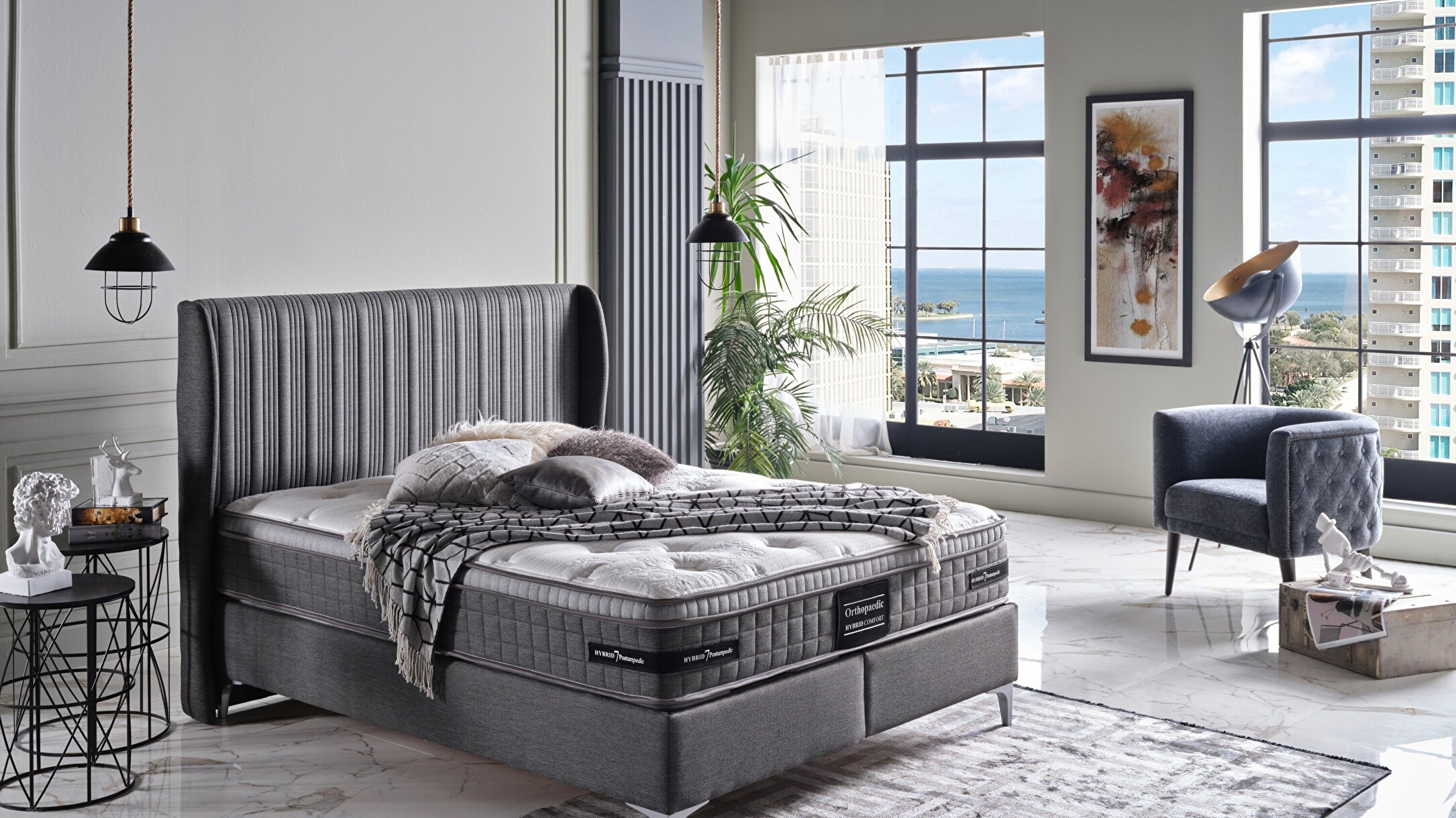 Orthopaedic hybrid comfort yatak